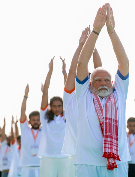 PM Modi to lead International Yoga Day celebrations in Kolkata today