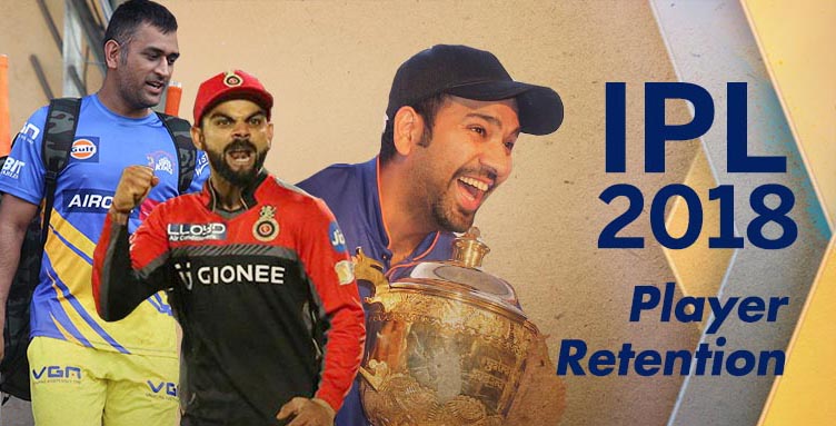 IPL player retention 2018: MS Dhoni returns to CSK, RCB retain Virat ...